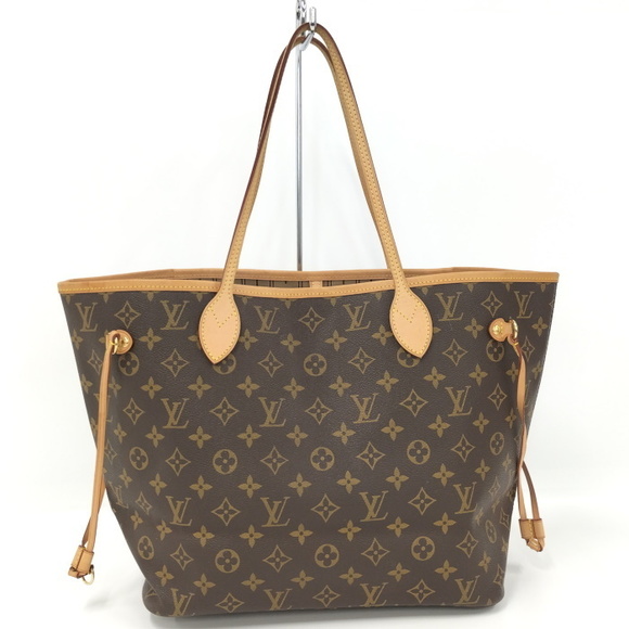 Louis Vuitton | Bags | Louis Vuitton Neverfull Mm Tote Bag Monogram ...
